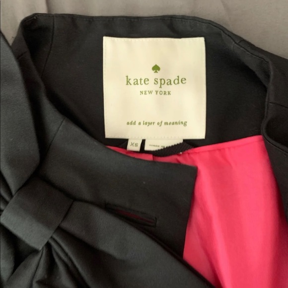 kate spade | Jackets & Coats | Kate Spade Bow Jacket | Poshmark